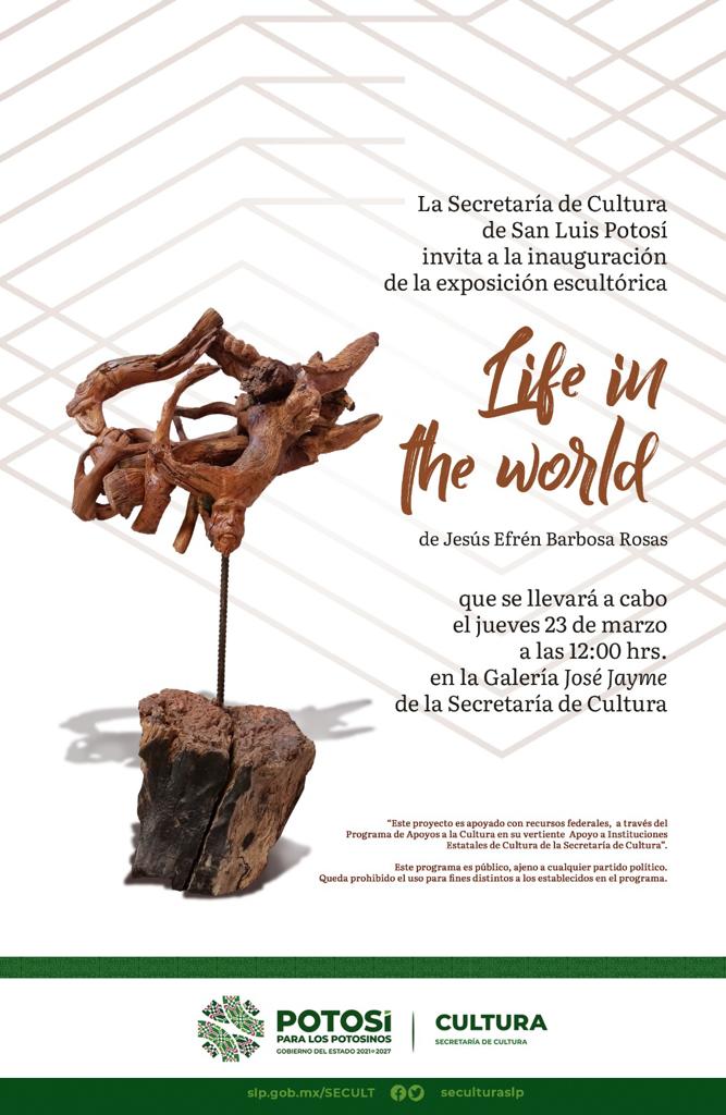 Llega a la Galería José Jayme la escultura Life in the world - CultivArte.MX